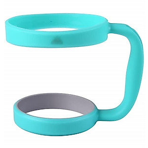 STRATA CUPS 30oz Tumbler Handle (Teal) Available For 30oz YETI Tumbler, OZARK TRAIL Tumbler, Rambler Tumbler - BPA FREE
