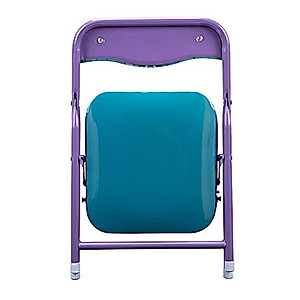 Disney Raya Table & Chair Set – Folding Kids Furniture Table & Chair – Includes Toddler Chair with Non-Skid Rubber Feet & Padded Seat – Sturdy Metal Construction – for Ages 24M+