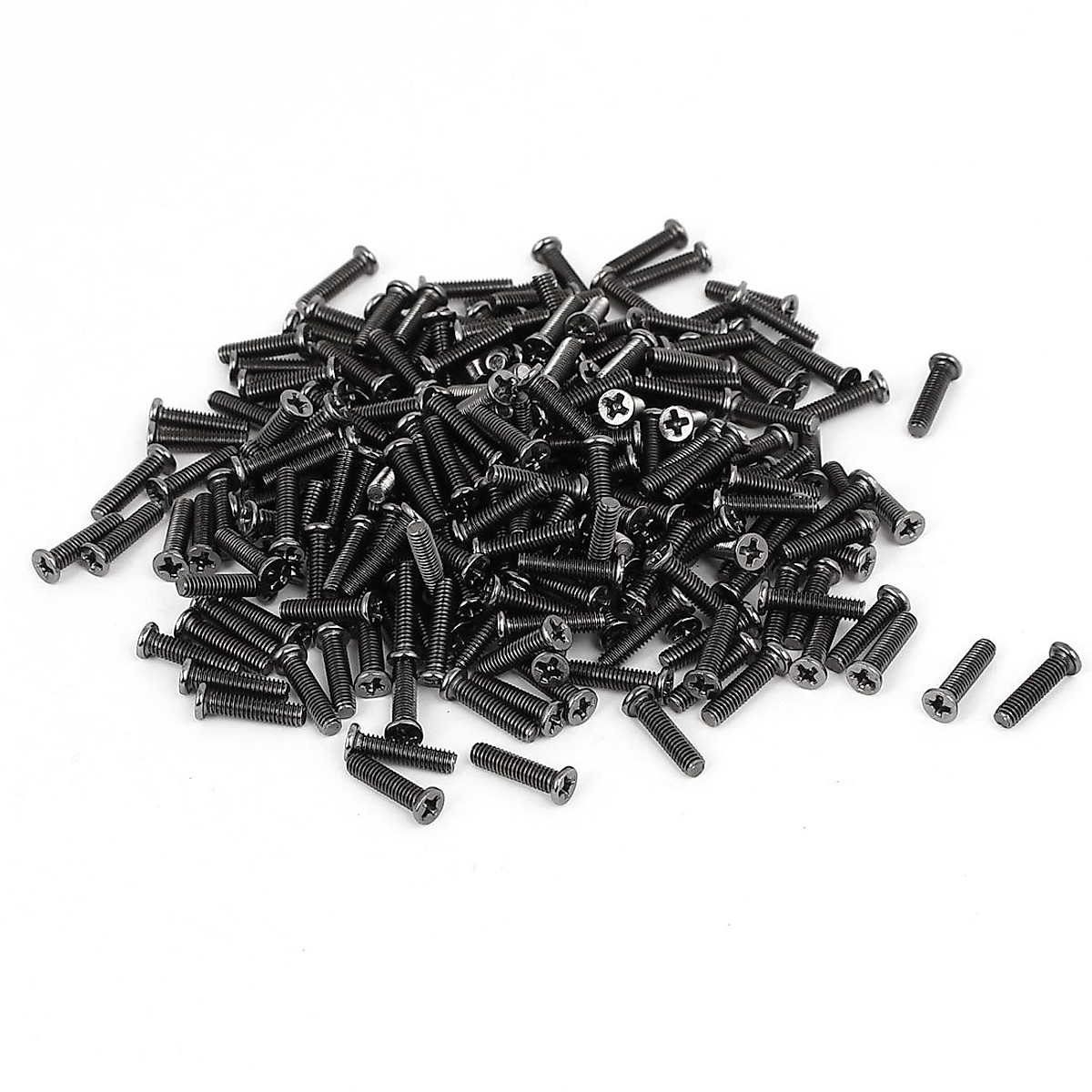 Aexit CM2.5x10mm Flat Cleaning & Repair Head Phillips Notebook Laptop Computer Back Cover Computer Screws Screw 300pcs