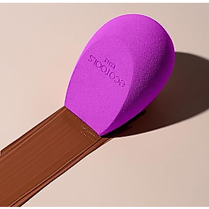 EcoTools Bioblender Makeup Sponge Duo, Compostable Makeup Blender, For Liquid & Cream Foundation, Seamless Application, Eco-Friendly Beauty Sponge, Cruelty-Free & Latex Free, 2 Count