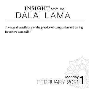 Insight from the Dalai Lama 2021 Day-to-Day Calendar