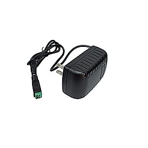 Jieyitech 12V 2A 24W Power Adapter Supply 100-240V AC to DC 2.1mm X 5.5mm US Plug 12v 2 Amp Switching Power Supply for 12v LED Strip Light, CCTV Security Camera BT Speaker Webcam Router