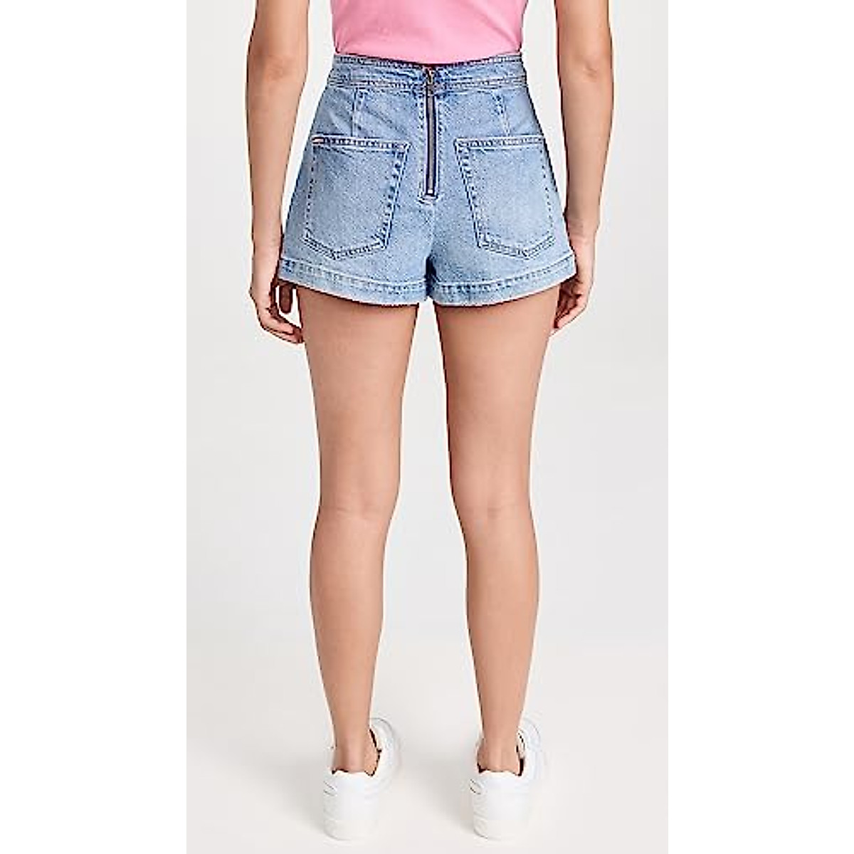 alice + olivia Women's Lakelyn Denim Skort, Ivy Blue, 31