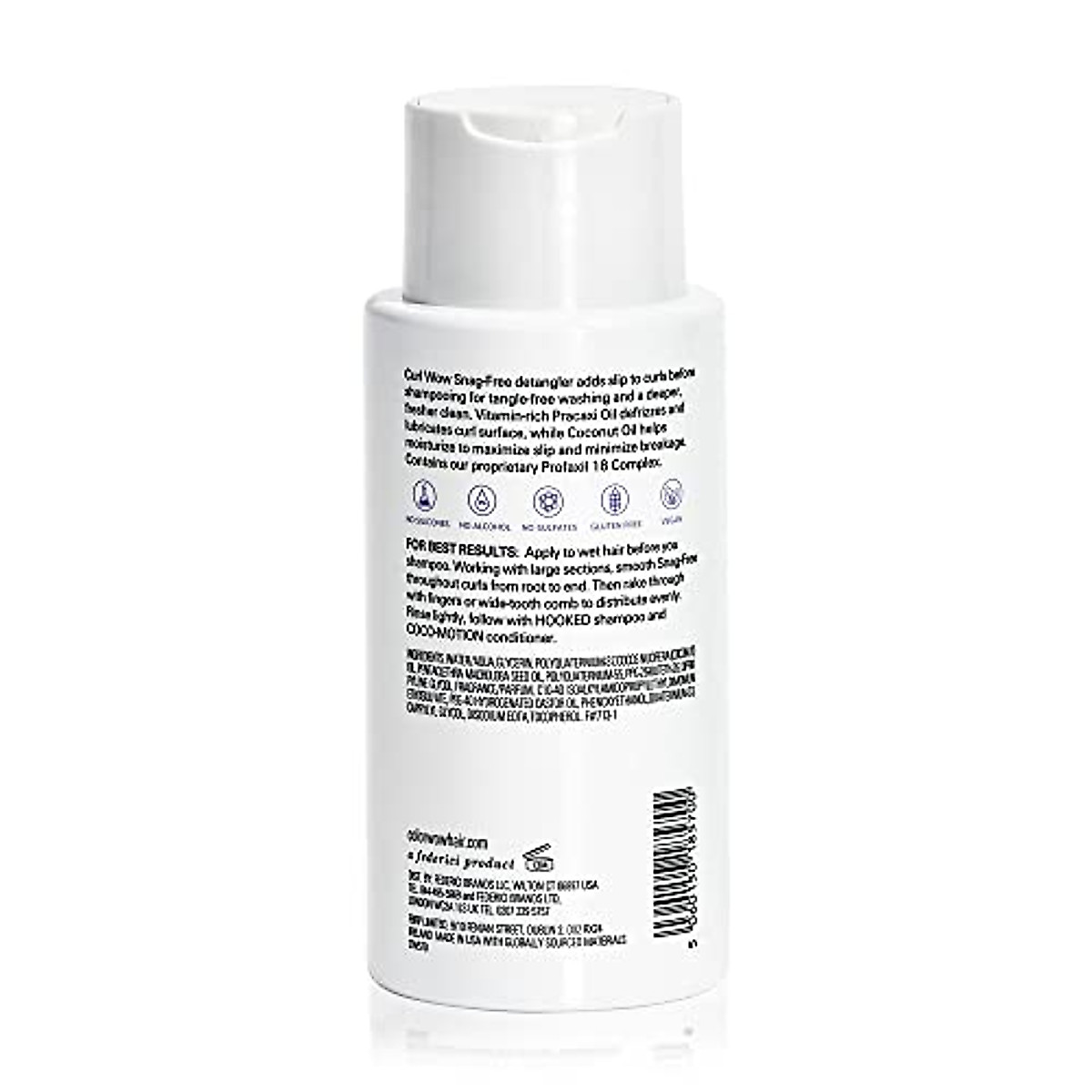 Curl Wow Snag-Free Pre-Shampoo Detangler – Adds slip to curls before you shampoo for tangle-free washing and a deeper, fresher clean; reduce breakage