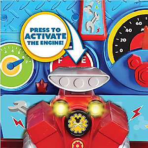 Disney Junior Mickey Mouse Funhouse Workbench, 43-piece Kids Construction Tool Set, Kids Toys for Ages 3 Up, Amazon Exclusive by Just Play