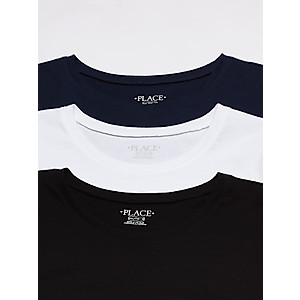 The Children's Place,Girls Basic Layering Tee 3-Pack,Multi CLR,M (7/8)