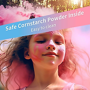 POPUPARTY Gender Reveal Powder - 2 lbs Pink – Perfect for Baby Reveal Balloons, Burnouts, Car Exhaust, Photoshoots, Pinatas