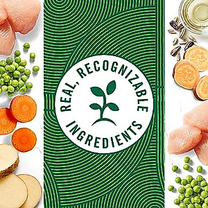 NUTRO PREMIUM LOAF Adult Natural Grain Free Wet Dog Food Slow Cooked Chicken, Potato, Carrot & Pea Recipe, 12.5 oz. Cans (Pack of 12)