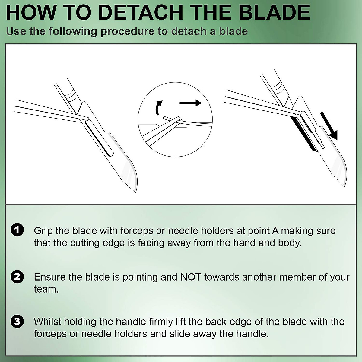 Pack of 15 Surgical Blades 10 and Stainless Steel Scalpel Handle, Size 10 Scalpel Blades with Scalpel Handle, High Carbon Steel Dermablade Scalpels Surgical 10 Blades, Dermaplaning Tool for Face