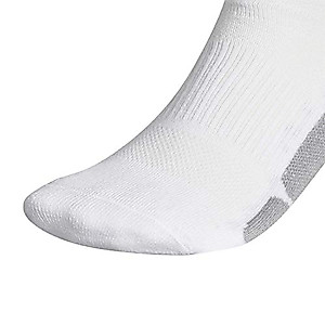 adidas Utility All Sport Over The Calf (OTC) Socks (1-Pair), White/Light Onix Grey/Black, Medium