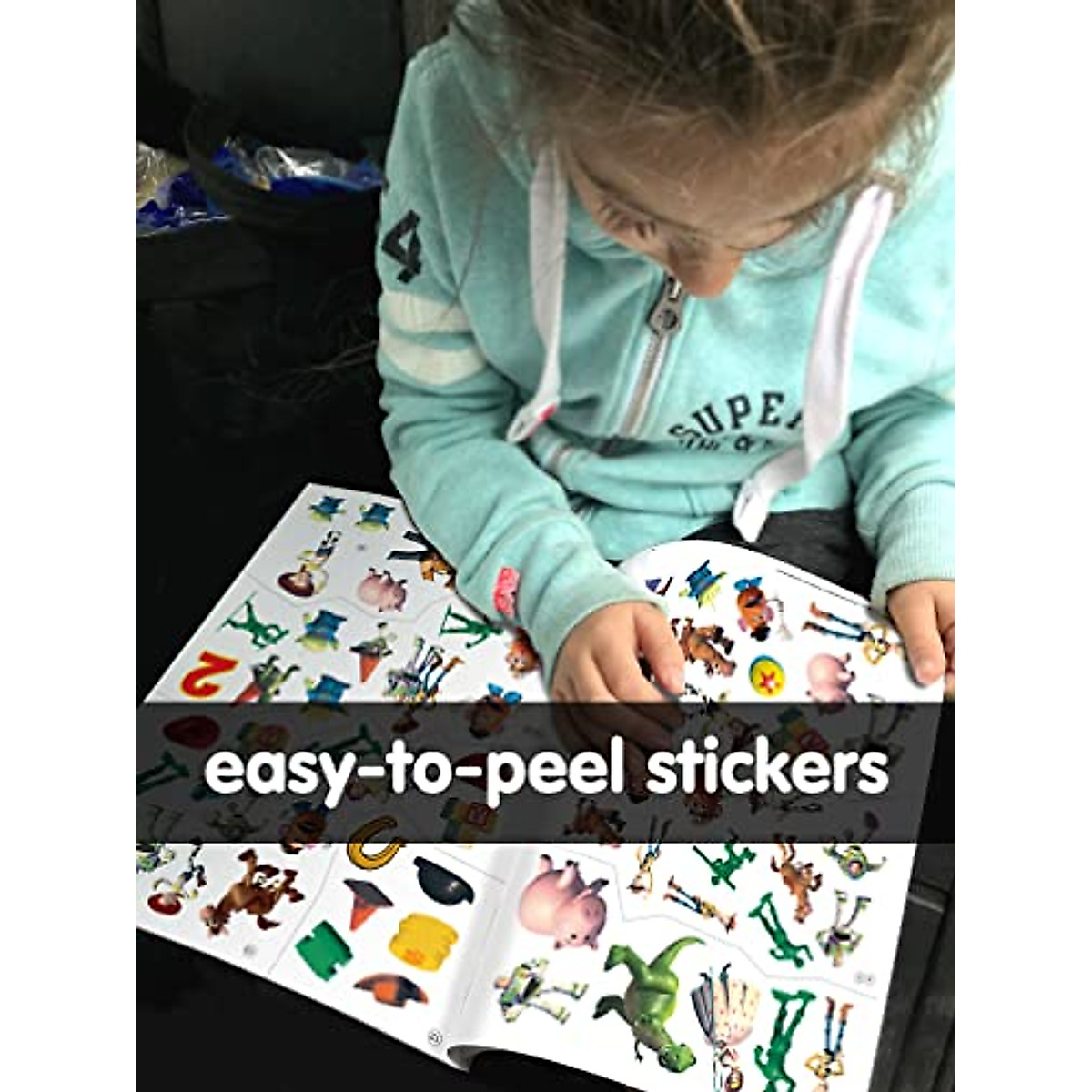 Disney / Pixar Toy Story Sticker Book Treasury - Activity Books for kids, 350 reusable stickers, 96 pages of fun