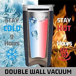 Onebttl School Bus Driver Appreciation Gifts for Women, Men - World's Best Bus Driver - 20oz/590ml Stainless Steel Insulated Tumbler - Thank you Gifts for School Bus Driver （Black）