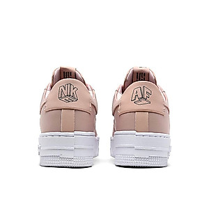 Nike Women's Air Force 1 Pixel Casual Fashion Sneaker Ck6649-001, Particle Beige/Particle Beige-black, 8
