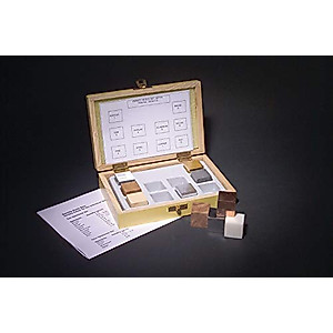 United Scientific DCSET10 Density Cube Set, 10 Cubes