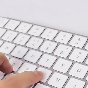 Keyboard Cover for Apple Magic Keyboard with Touch ID and Numeric Keypad Model A2520, for 2023 2021 iMac 24-inch M3 M1 Chip & 2022 Mac Studio Ultra Thin HD Clear Keyboard Protector Cover Skin