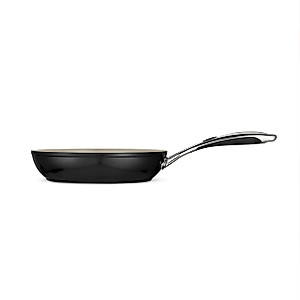 Tramontina Deluxe Fry Pan Aluminum 10-inch, Metallic Black, 80110/019DS