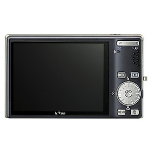 Nikon Coolpix S610 10MP Digital Camera with 4x Optical Vibration Reduction (VR) Zoom (Midnight Black)