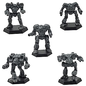 Catalyst Game Labs BattleTech Mini Force Pack: Clan Support Star Grey