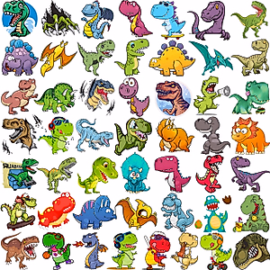 TASROI 50 PCS Cute Unicorn Temporary Tattoos For Kids Girls Teens, Waterproof Fake Hands Face Tattoo Sticker For Children Toddler, 3D Cartoon Tattoo Teens Birthday Gifts Party Favors Sets Supplies