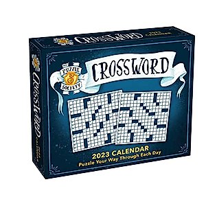 The Puzzle Society Crossword 2023 Day-to-Day Calendar: Puzzle Your Way Through Each Day