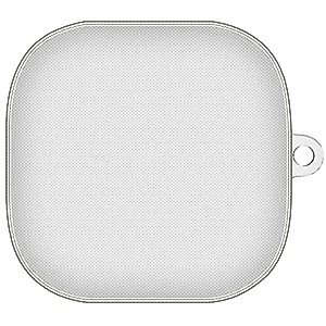 Soft TPU Transparent Case for Beats Fit Pro 2021 – True Wireless Noise Cancelling Earbuds, Beats Fit Pro Case Cover with Keychain for Women Men (Transparent)