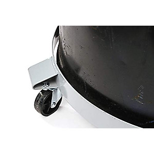 2 Heavy Duty Drum Dollies 1000 Pound - 55 Gallon Swivel Casters Wheel Steel Frame Non Tipping Hand Truck Capacity Dolly