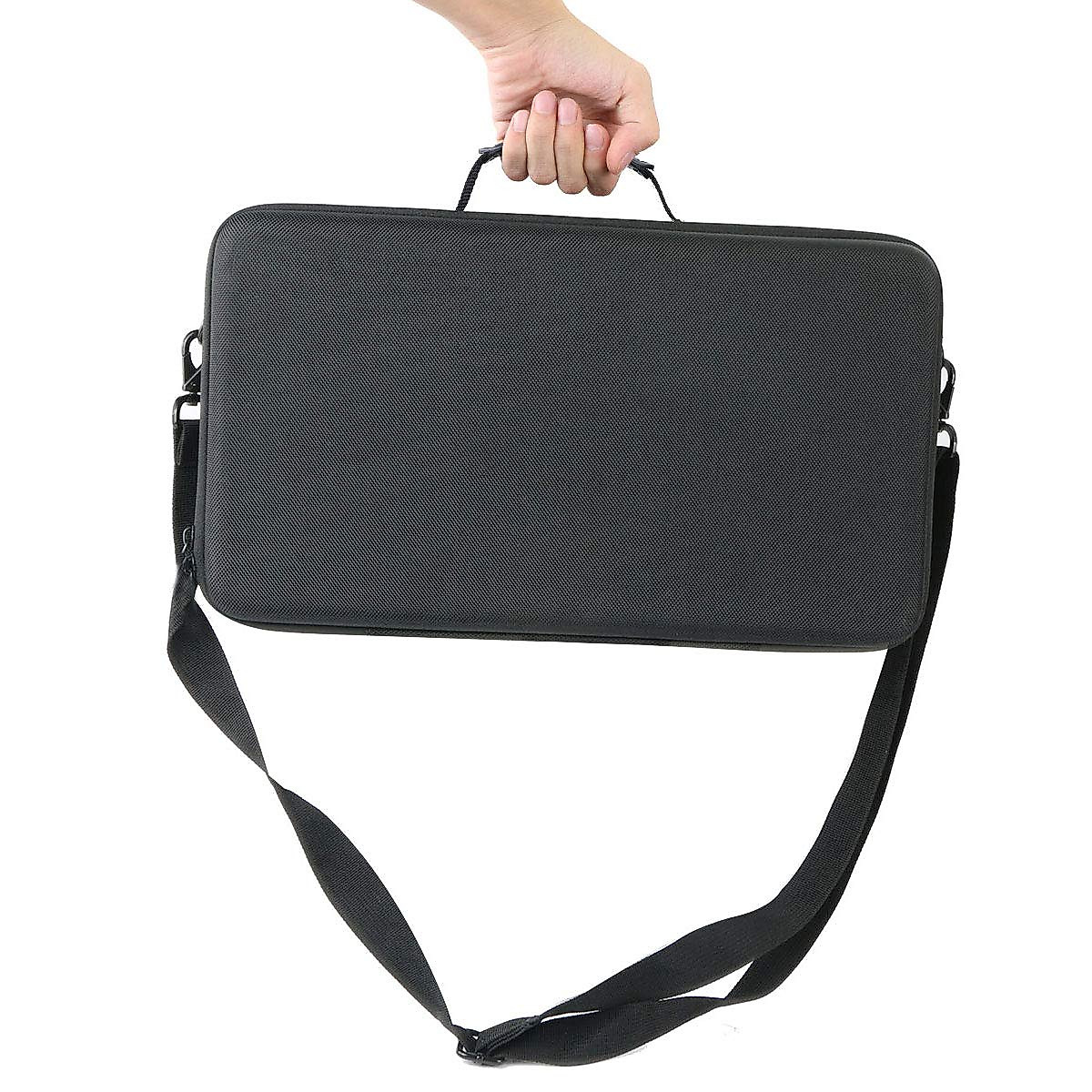 khanka Hard Travel Carrying Case Replacement for Meta Oculus Quest 2 Virtual Reality VR Gaming & Accessories (inside Purple)