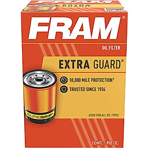 FRAM Extra Guard PH3387A, 10K Mile Change Interval Spin-On Oil Filter