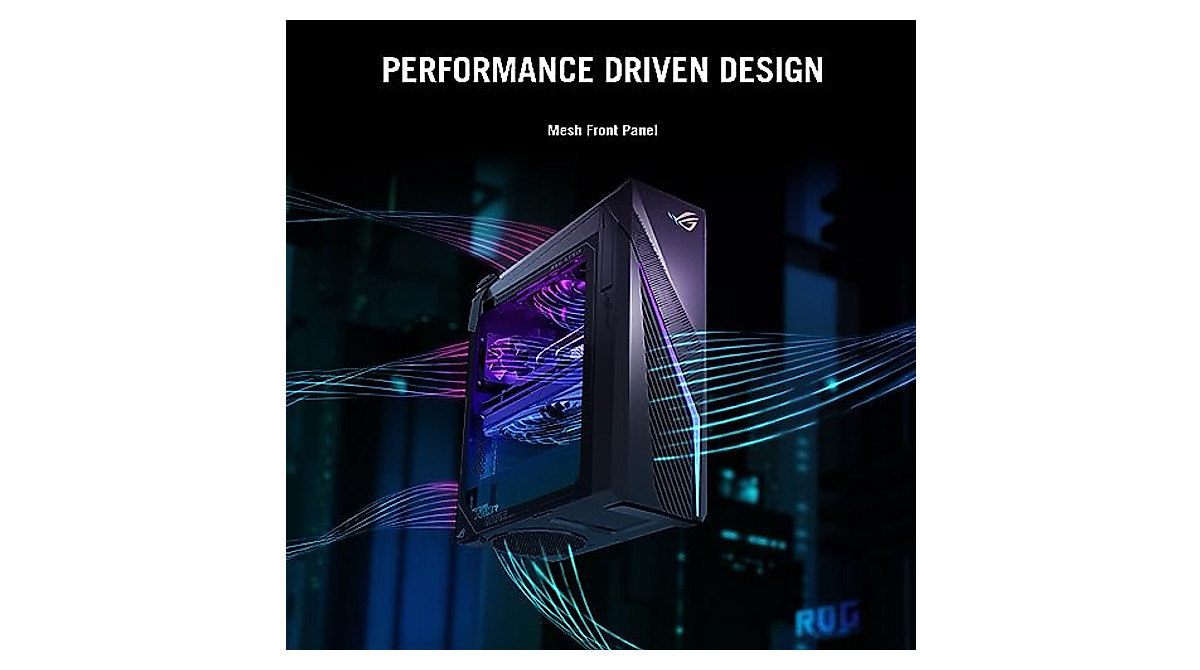 ASUS ROG G16CH Gaming Desktop PC with Intel i7 & RTX 4070