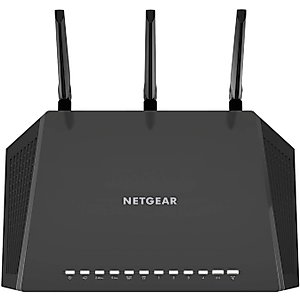 Netgear Nighthawk R6700 Smart AC1750 WiFi Router (WiFi Speed up to 1750 Mbps, 4X GB Ethernet and USB 3.0 Port, with Armor Cyber Protection and Circle Child Protection App)