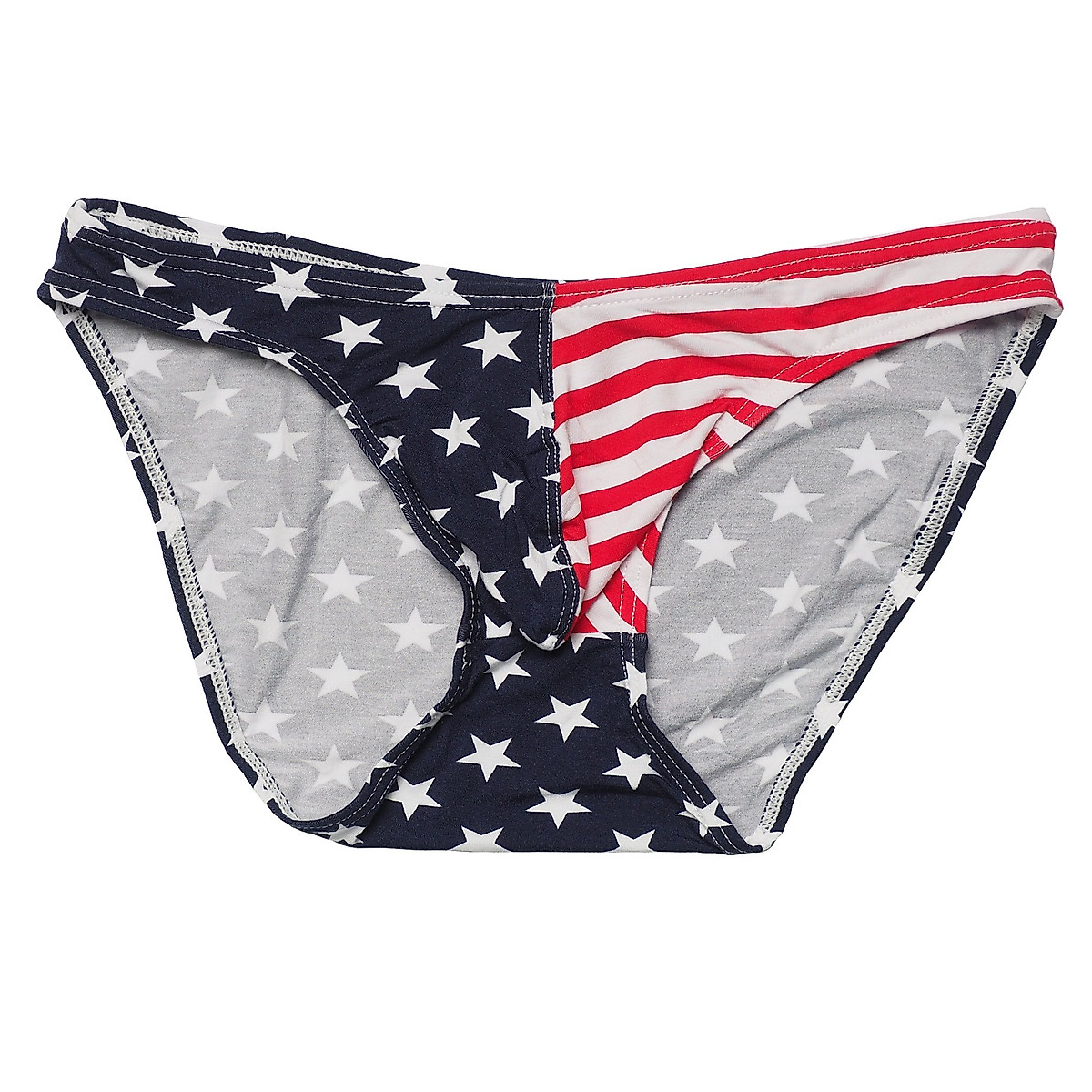 ONEFIT American Flag Printing Underwear Briefs Combed Cotton Medium