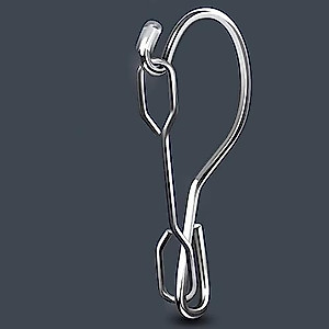 Septpenta Stainless Steel Clothe Drying Rack, Laundry Drip Hanger, Multifunctional Sock Rack, Good Load Bearing, Drying Clothes, Dormitory Balcony Windproof Rack(Double Decker)