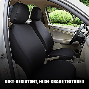 4PCS Car Headrest Covers, Soft Breathable Car Seat Head Rest Protector, Automotive Accessories for Van, SUV, Truck, All Car Models