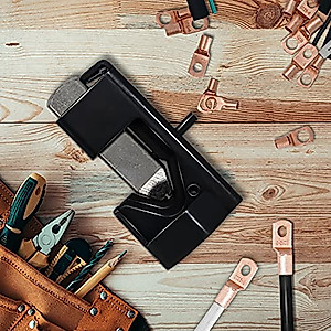 KOTTO Hammer Lug Crimper Tool Combo Battery terminal Wire and Cable with 60 PCS Terminal Connector and 80PCS insulation tape heat shrink tube