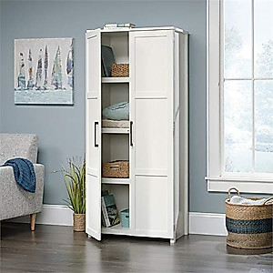 Sauder HomePlus Storage Cabinet, White finish
