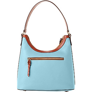 Dooney & Bourke Handbag, Pebble Grain Hobo Shoulder Bag - Caribbean Blue