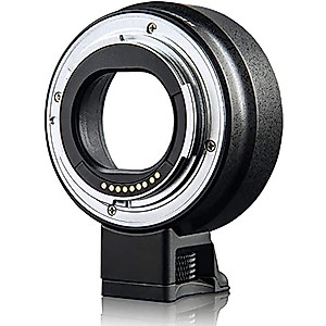 EF-EOS M Lens Adapter Auto-Focus Lens Converter Ring Compatible for Canon EF/EF-S Lens and Canon EOS-M (EF-M Mount) Camera EOS M M2 M3 M5 M6 M10 M50 M100