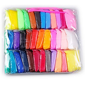 36 Colors Magic Clay Nature Color DIY Air Dry Clay with Tools as Best Present for Children Toy for Kids
