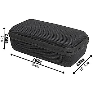 khanka Hard Travel Case Replacement for Anker 347 Power Bank (PowerCore 40K), 40,000mAh Battery Pack, Case Only (Black)