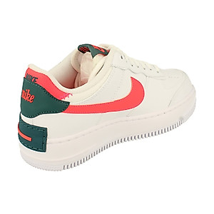 Nike Womens Air Force 1 Shadow White Red DB3902-100 (Numeric_7)