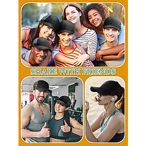 24 Pieces Blank Trucker Hats Bulk Black Mesh Baseball Caps Adjustable for Men Women Teen Sports Workout Sublimation DIY