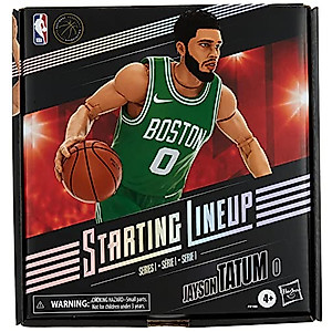 Hasbro Starting Lineup NBA Series 1 Jason Tatum Jayson Tatum 6" (15cm) Size Action Figure with Exclusive Panini Sports Trading Card Basketball F8188 Authentic
