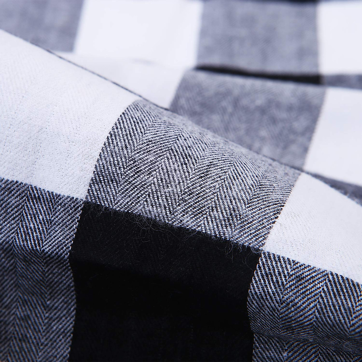 Aneco 4 Pack Check Plaid Dish Towels Pot Holders Oversized 18 x 28 inches Cotton Kitchen Dish Towels Fast Drying Cotton Tea Towels Check Plaid Gift Set