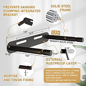 Premium White Glossy Finish Floating Shelves for Wall, 17'', Bright Solid Wood Floating Shelves, Sleek Wall Shelf Set with Strong Hidden Brackets for Contemporary Home Decor, Heavy Duty, Set of 2