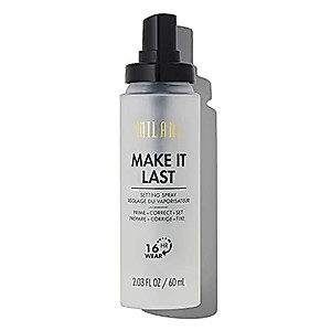 Milani Make It Last Setting Spray and Stay Put Brow Color (Dark Brown)