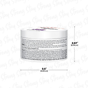 Marc Anthony Repairing Hair Mask, Repair Bond +Rescuplex - Repairs, Strengthens & Maintains Bonds within Hair - Eliminates Frizz, Flyaways & Reduce Breakage - Dry & Damaged Hair Professional Treatment