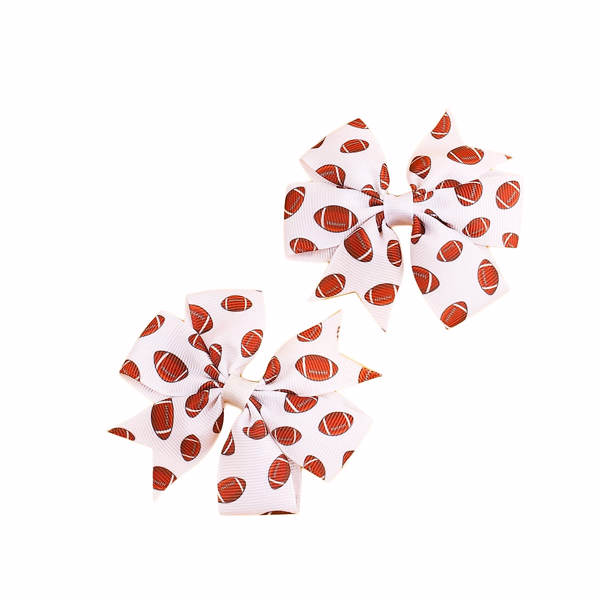 BBTDIN Baby Football Turban Headband, Football Bows Hair Band Bow for Baby Girl or Boy, 4 Inch, 5 Inch, Unisex, Sports, Hair Accessories