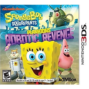 SpongeBob SquarePants: Plankton's Robotic Revenge - Nintendo 3DS
