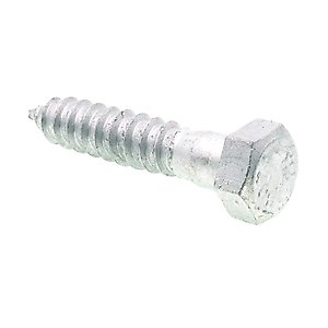 Prime-Line 9057415 Hex Lag Screws, 5/8 In. X 3 In., A307 Grade A Hot Dip Galvanized Steel (10 Pack)
