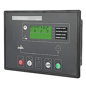 Generator Control Panel, DSE5110 Deep Sea Electronic Generator Controller Module Control Panel With 132 x 64 Pixel LCD Display, IP65 Protection Generator Sensing for Electronic Components